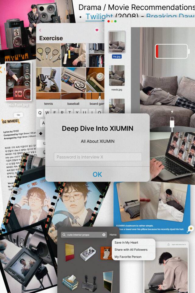 시우민의 모든 것을 담았다…새로운 '인터뷰 X' 티저 공개