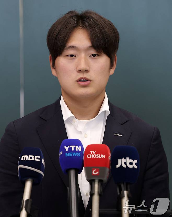 풀타임 마무리 첫 시즌 앞둔 두산 김택연블론세이브 줄여야