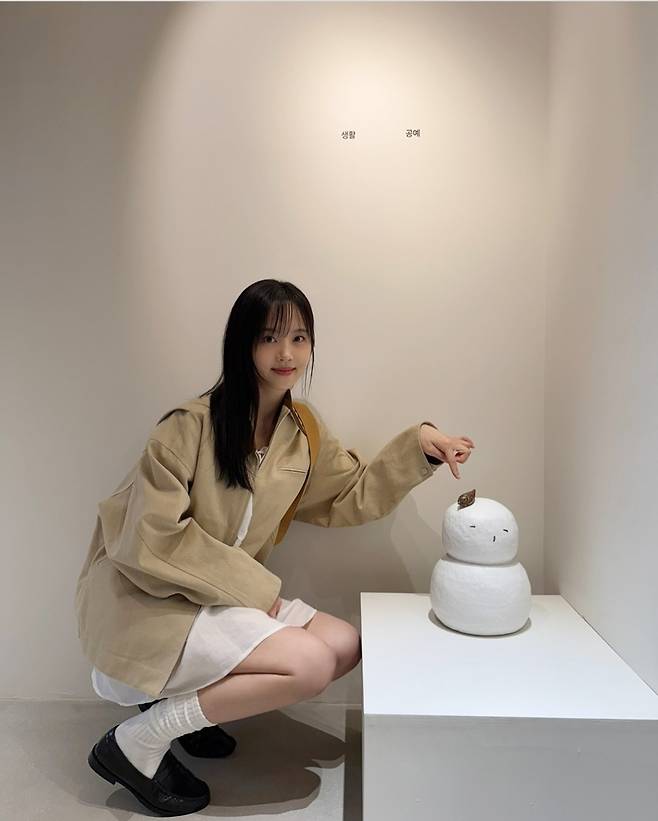 강한나 5살~10년동안 꿈은 발레리나 어쩐지 숨만 쉬어도 우아 미니원피스 나들이룩 뷰티는 내운명