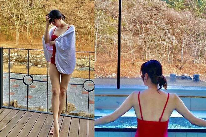 12kg폭풍감량 성공45kg된 171cm유명 배우수영복 패션룩 화제 셀럽뉴스