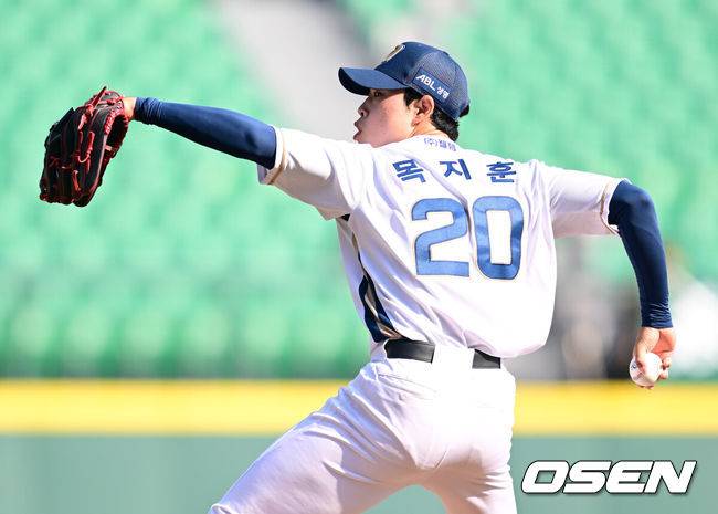 ‘와~’ 58홈런 테이블세터 꽁꽁 묶었다…미떼소년 5이닝 깜짝투, 선발진 다크호스 되나