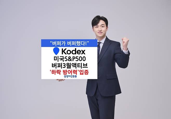 삼성KODEX미국S&P500버퍼3월액티브, ‘하락 방어력’ 입증