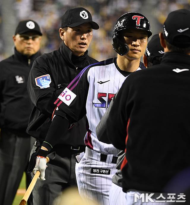 염경엽 감독 분노 ‘막아선 Lg 캡틴 박해민 Mk포토