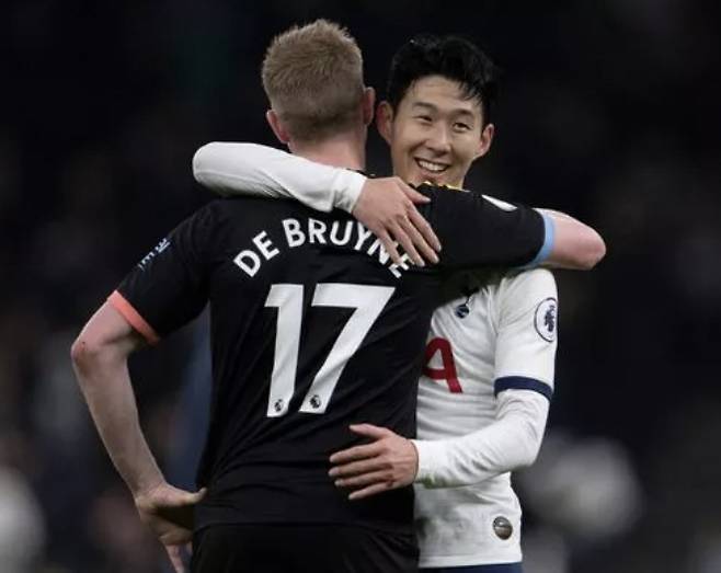 '더브라위너가 찌르고, 손흥민이 넣는다' EPL 뒤흔들 '대반전 이적' 성사? "KDB, 토트넘 조건에 딱 맞는 선수"