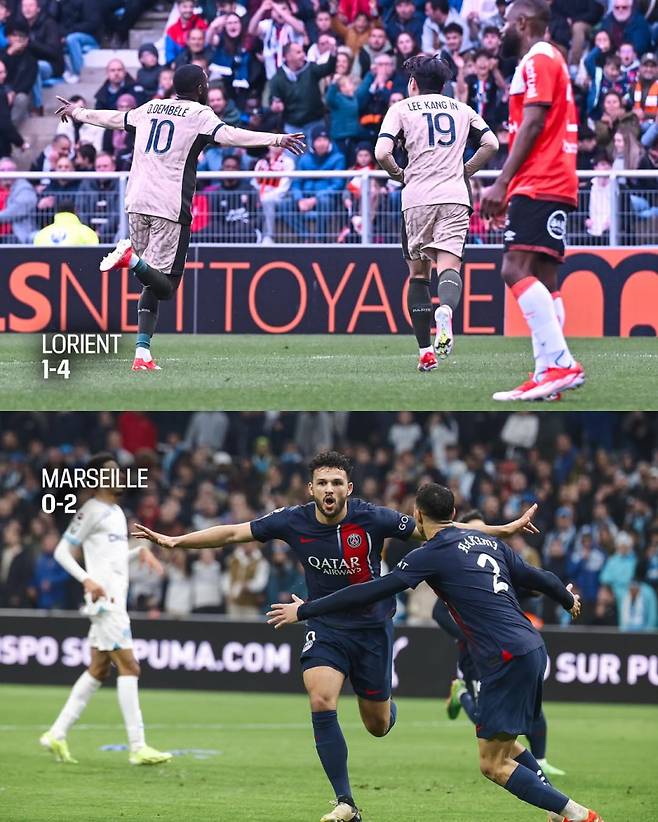 ‘LEE도 새 역사 썼다!’ PSG, 리그 원정 39경기 연속 무패…유럽 5대 리그 신기록