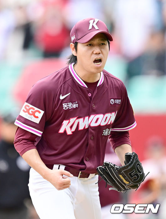 ‘오선진 데뷔 첫 그랜드슬램 폭발!’ 키움, SSG 7-3 제압→위닝시리즈…하영민, 시즌 4승 수확 [인천 리뷰]