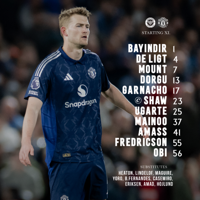 유로파 벗어나면 ‘동네북’ 맨유, ‘또또또또또또’ 못 이겼다…브렌트포트에 3-4 패배→PL 6G 무승 침묵 [EPL]