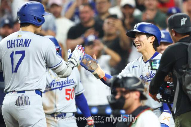 1897km 레이저 홈런보다 김혜성 안타를 더 기뻐한 오타니가 보낸 찬사 특별한 날 멋진 활약 해줬다