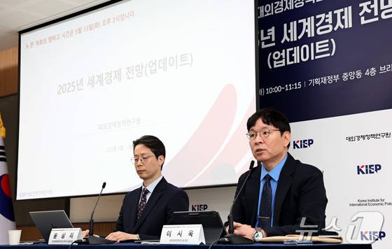 Kiep 올해 세계 성장률 30→27 하향관세전쟁 美 21→13