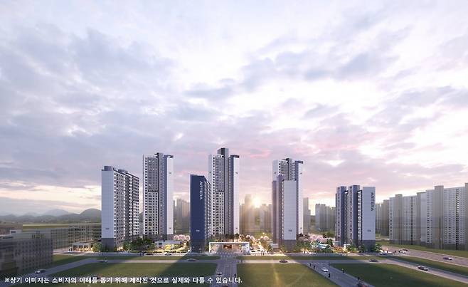금호건설 ‘청주테크노폴리스 아테라 2차 전 세대 계약 마쳐