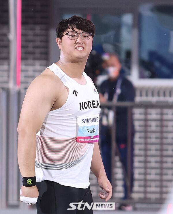 구미육상 19살 고딩 토르 박시훈 위풍당당 국제 무대 경쟁력 입증