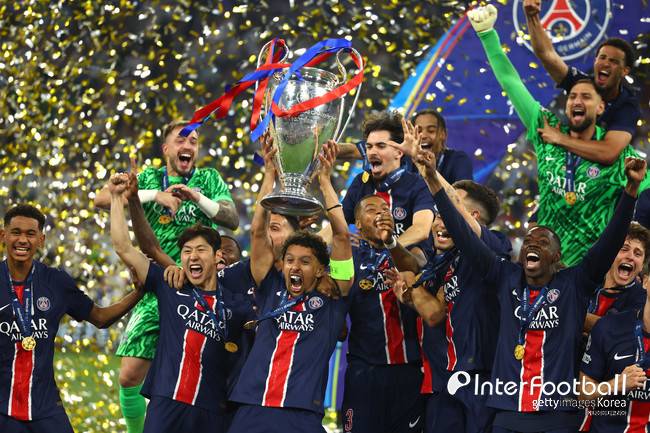 [UCL POINT] '0분' 이강인 끝내 외면한 엔리케, 19세 유망주는 투입...쐐기골로 증명