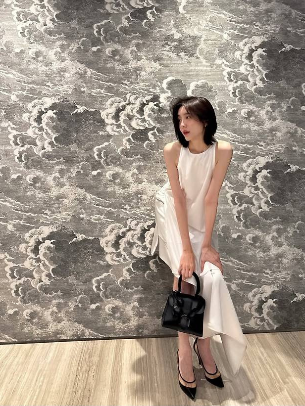 78kg 고도비만에서 30kg 감량했는데… 다시 7kg 찌운 여배우, 청순 세련 원피스룩 | 대본은 내운명