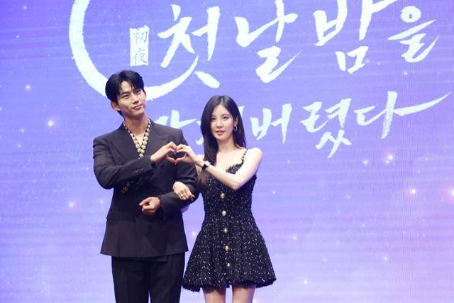 고개 숙인 옥택연·서현 남주의 첫날밤 문화유산 훼손 논란 이미지 어쩌나 종합