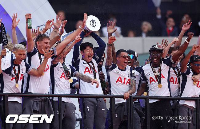 'UEL 챔피언 등극' 손흥민, UCL 대신 사우디 알 힐랄서 ACL 출전?