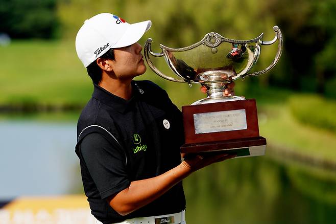 최경주·김대섭 계보 잇는다! ‘내셔널 챔프’ 김민규, KPGA 선수권까지 품을까 [SS시선집중]