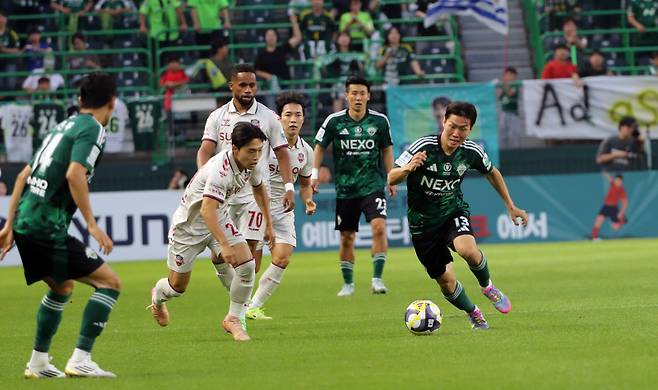 대역전승 발판 마련한 전북 강상윤, K리그1 19R MVP…전북 베스트 팀