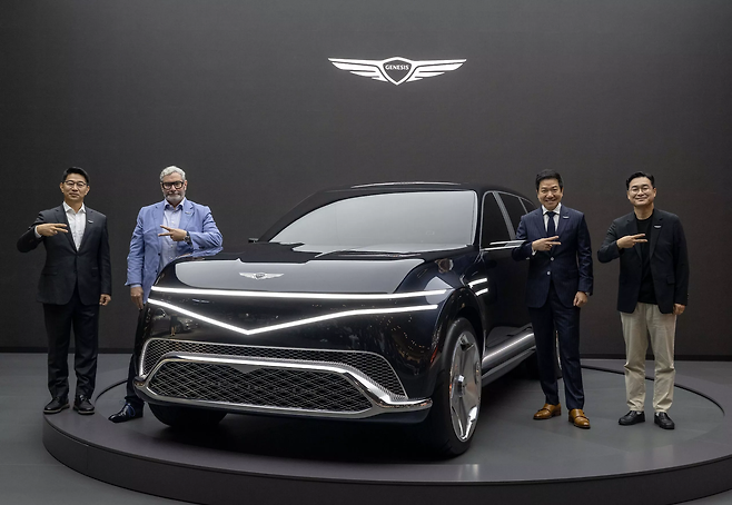 “제네시스, 대형 전기 SUV로 벤츠 EQS SUV 때려잡는다!” | EV-Hotissue