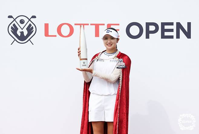 ‘177cm 장신’ 박혜준, 롯데 오픈우승으로 ‘롯데 타워’ 품었다…73번째 출전만에 생애 첫승