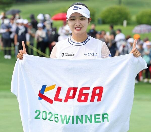 첫 우승 박혜준, 개인 최고인 세계랭킹 103위…유현조·노승희도 상승 [KLPGA]