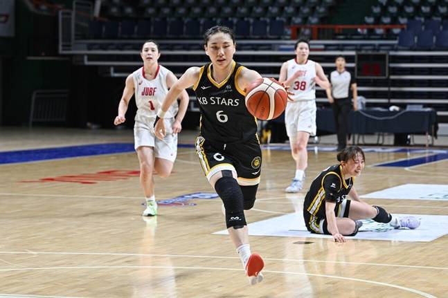 "노력하면 농구강국 되지 않을까요" 이런 속 깊은 25세가 있나... KB 이윤미, 대회 3연패 무산 속 희망 발견 [WKBL 퓨처스리그]