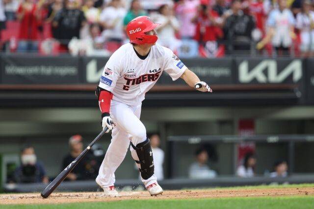 이의리 복귀전서 151km 뿌렸고, 위즈덤 동점 투런포 폭발→KIA 후반기 첫 승→NC 3-2 잡고 4연패 탈출→나성범&김선빈도 성공적 복귀[MD광주]