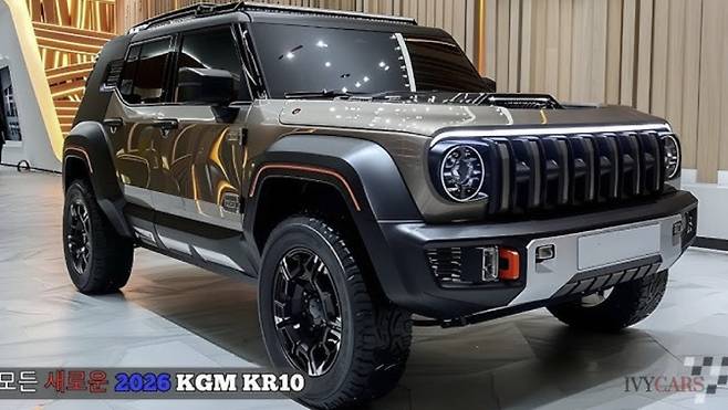 KGM KR10, 국산 오프로더 SUV 시장에 지각 변동을 일으킬까? | 모터포스 - 포뮬러1 정복