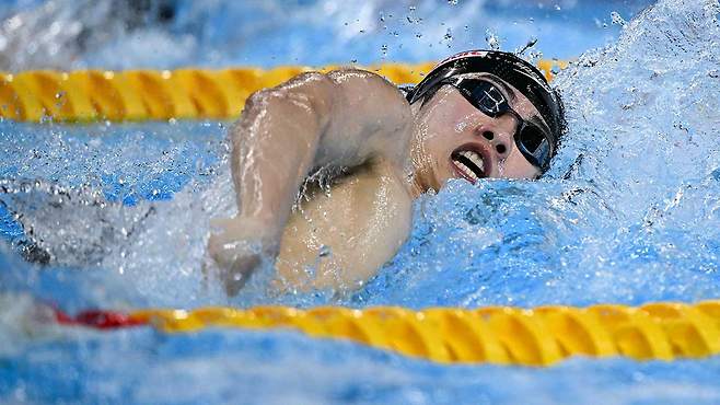 수영 황선우, 세계선수권 자유형 200m 4위‥4회 연속 메달 불발