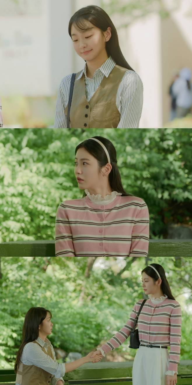 ‘백번의 추억’ 김다미X신예은, 경쟁 무대 서는 이유?