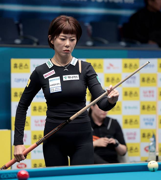 '당구 여제' 김가영·'캄보디아 특급' 피아비, LPBA 16강 진출