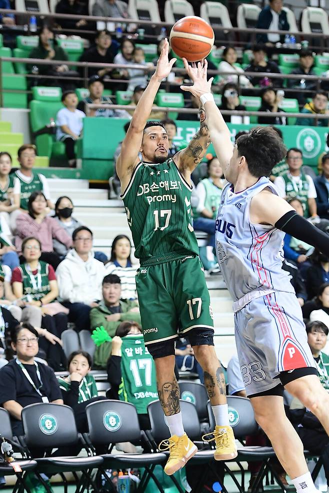 [BK 리뷰] ‘알바노 4Q 11점’ DB, 현대모비스에 역전승...단독 4위 등극